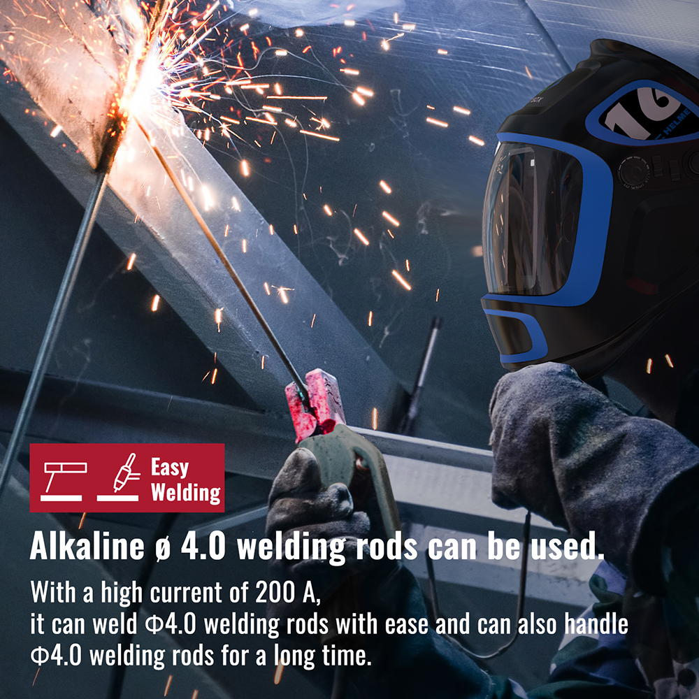 HITBOX ARC200E Stick Welder 200Amp 110V/220V Lift Tig MMA/ARC Welder ...